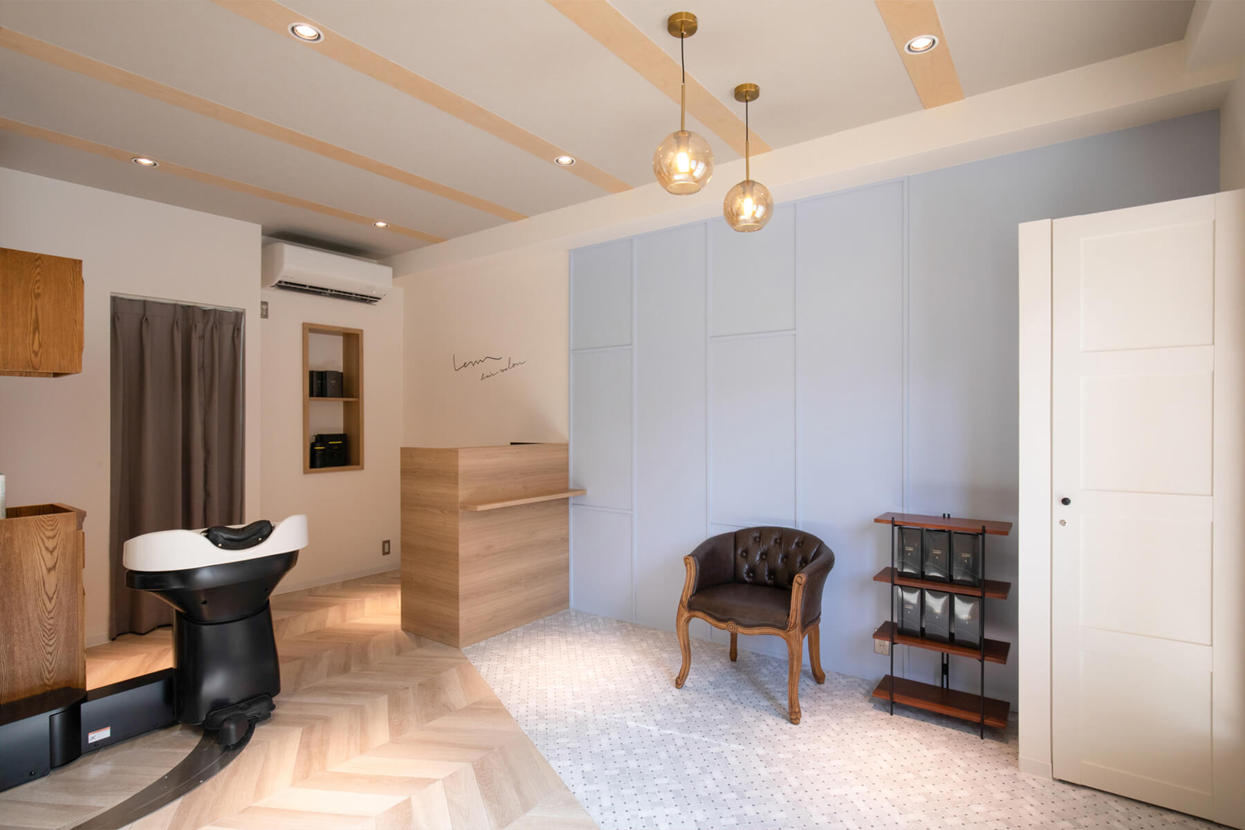 Lem hair salon /Kyoto | 美容室(サロン)の設計･内装･デザイン≪タフデザインプロダクト≫